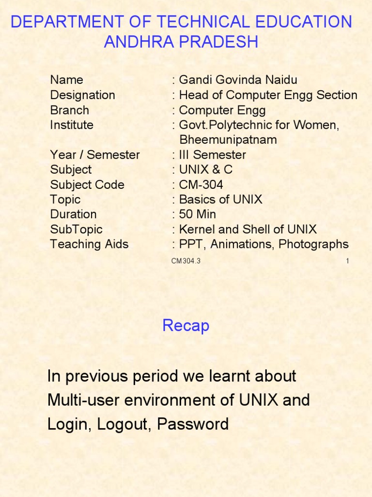 CM304 | PDF | Shell (Computing) | Command Line Interface