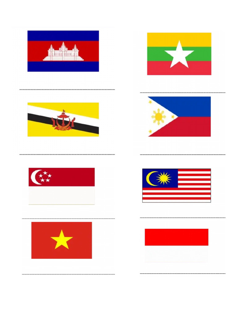 Bendera Negara ASEAN | PDF