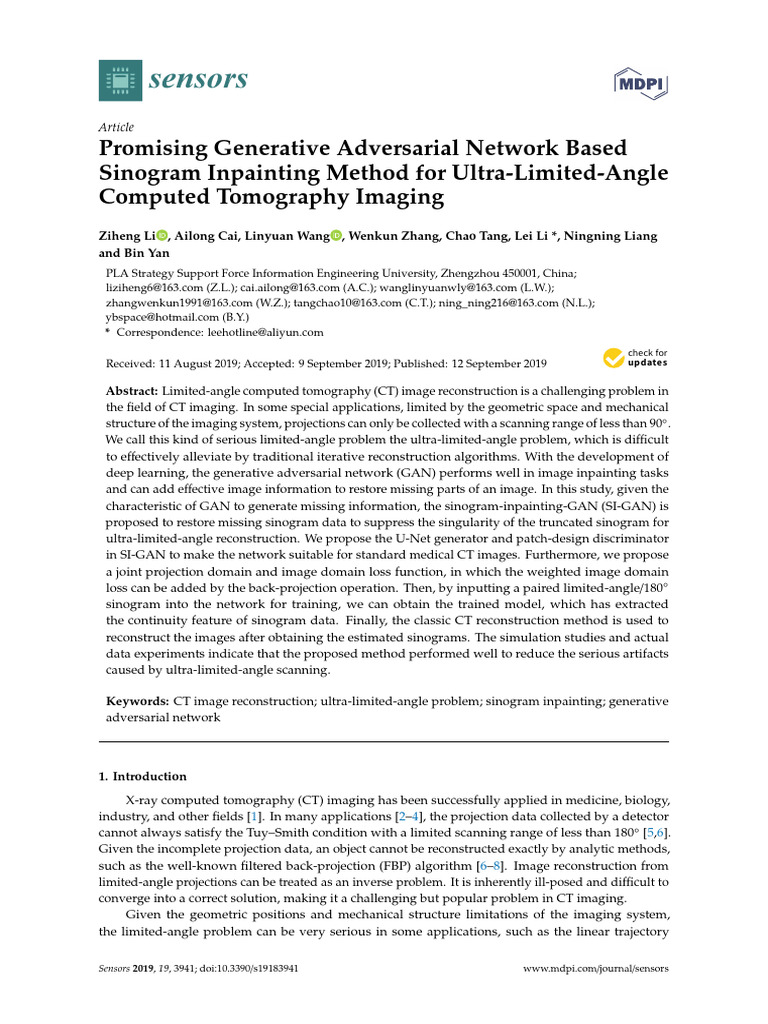 Ghs Ducd SJSG | PDF | Deep Learning | Ct Scan