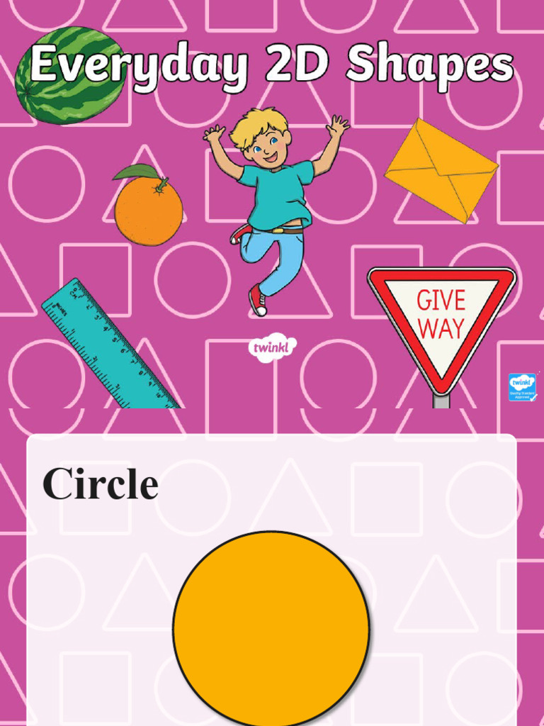 T N 929 Everyday 2d Shapes Powerpoint Ver 4 | PDF