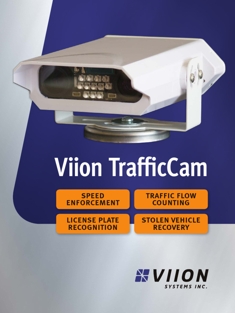 Viion Trafficcam Data Sheet Pdf Wi Fi Traffic
