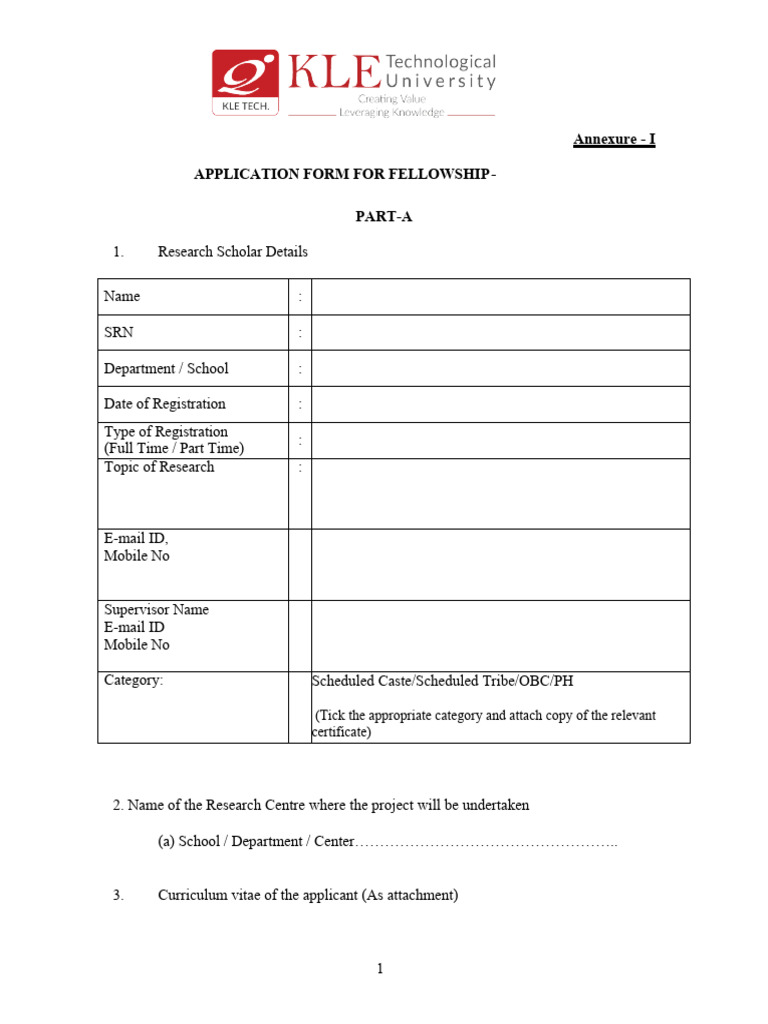 Annexure 1 | PDF | Information Science | Science