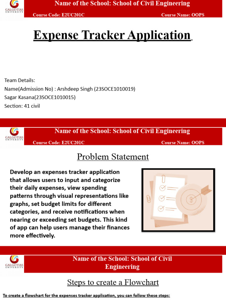 Expense Tracker | PDF | Cloud Computing | Web Application