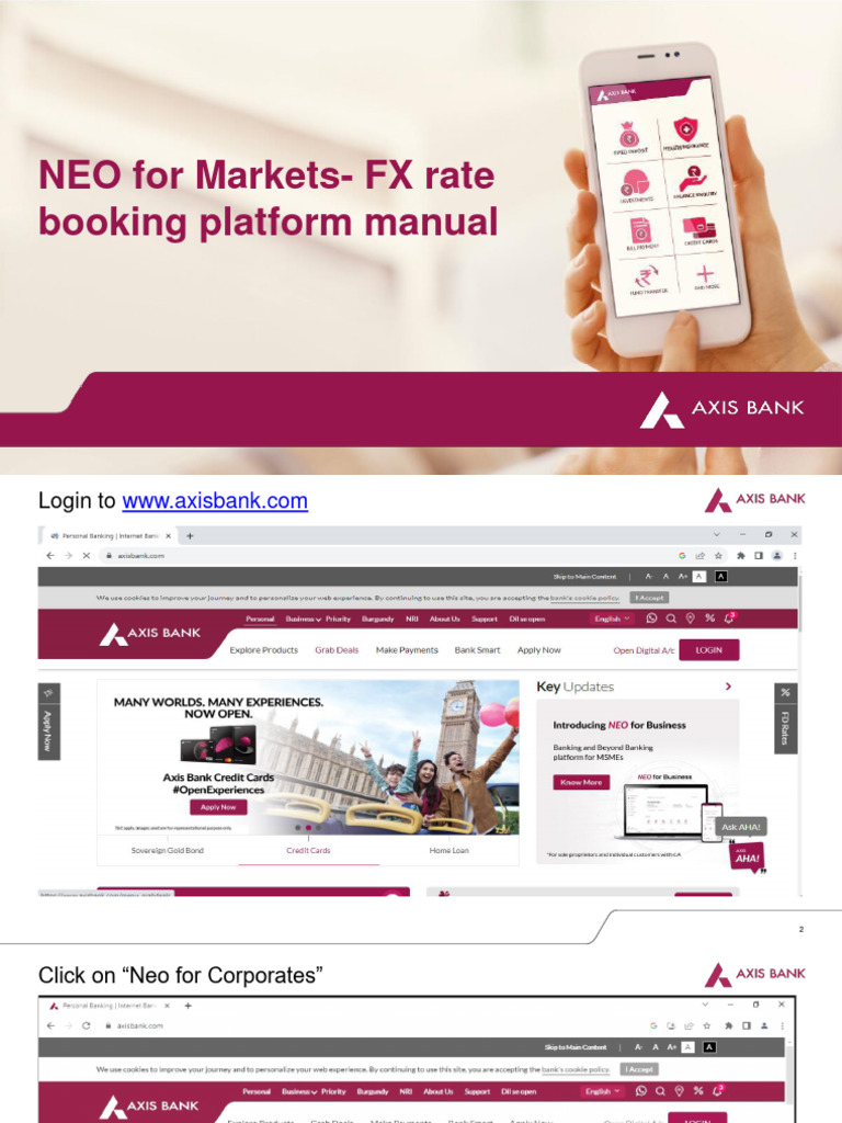 Neo User Manual | PDF | Foreign Exchange Market | Online Banking