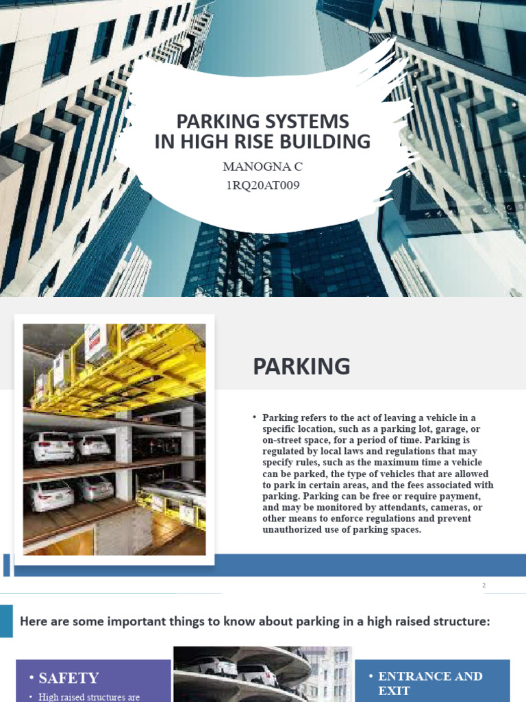 Super High-Rise Parking Systems Overview | PDF | Parking | Transport ...
