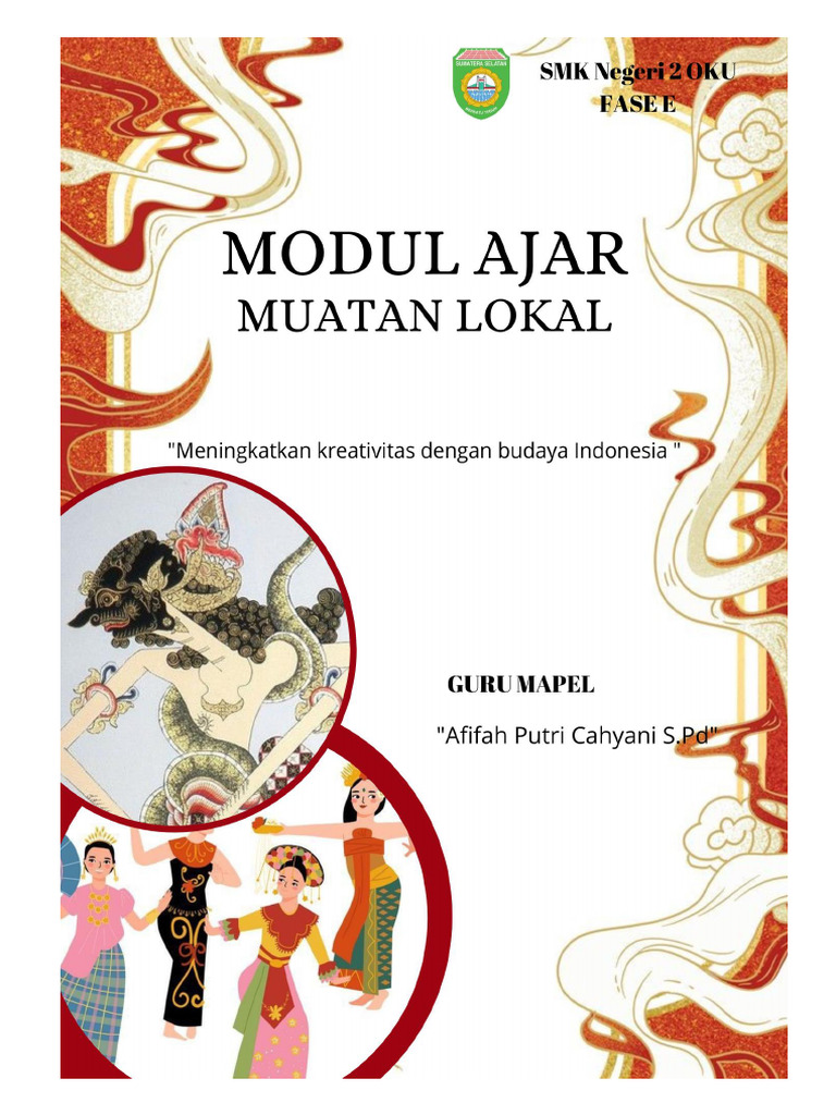 Modul Ajar MUATAN LOKAL | PDF