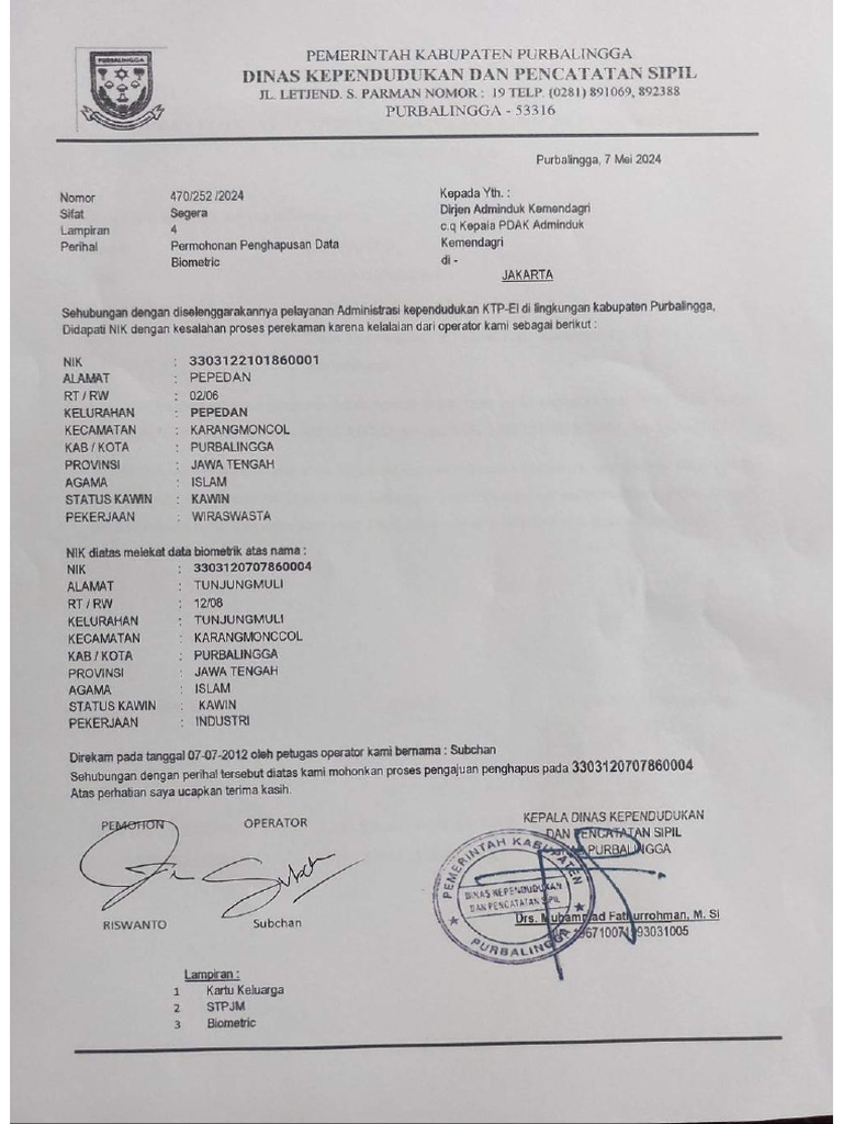 Berkas Riswanto Baru | PDF