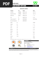 MCT Oil Density and Specifications | PDF | Triglyceride | Organic Compounds