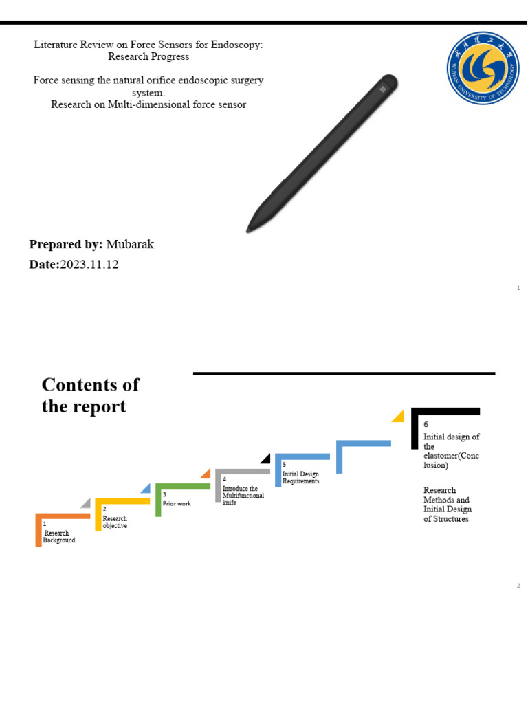 Force Sensors in Endoscopic Surgery | PDF | Endoscopy | Medical Procedures