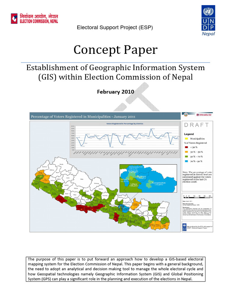 UNDP NP ESP Concept Paper GIS 2010 20110524 v1 en | PDF | Geographic ...