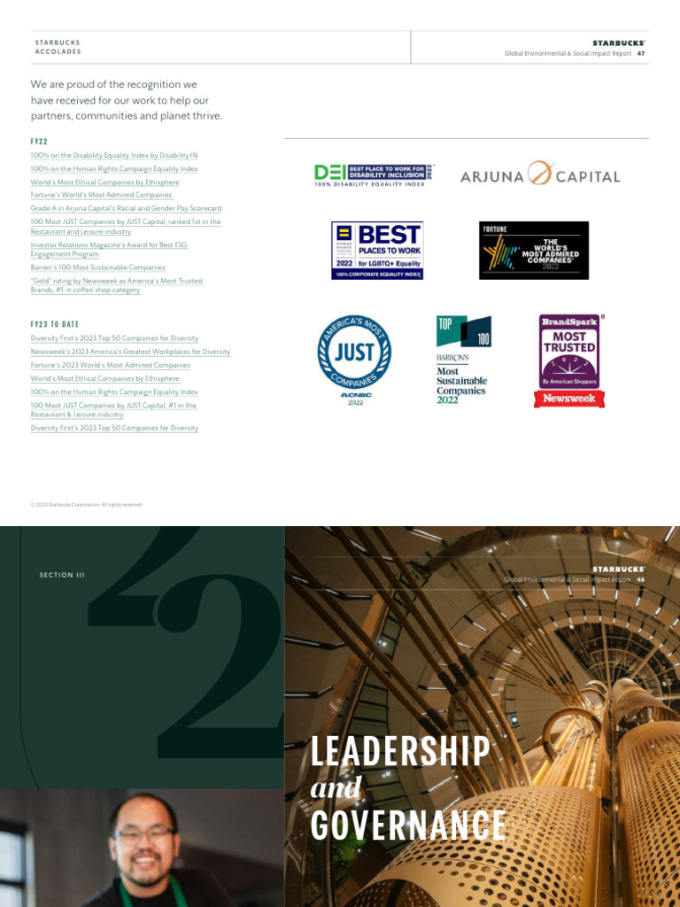 Tinywow 2022 Starbucks Global Environmental Social Impact Report (2023) Compressed 48023916 2 ...