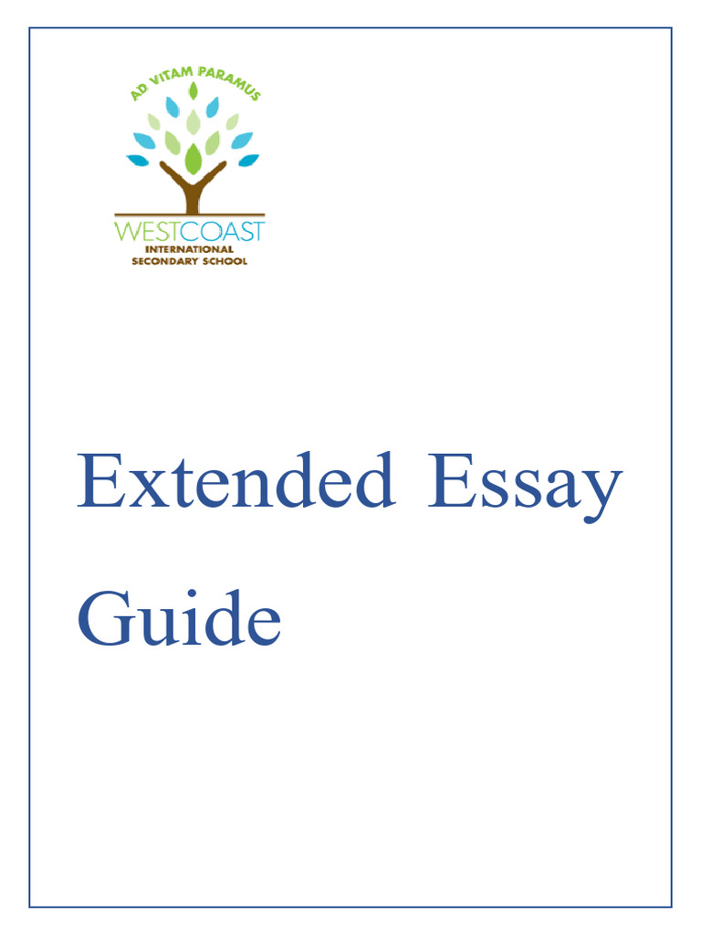 WISS Extended Essay Guide Student | PDF | Essays | Theory