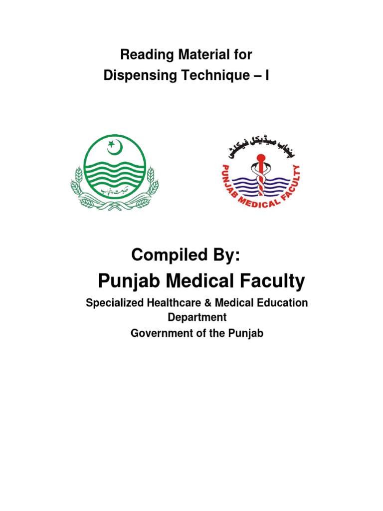 Dispensing I | PDF | Chronic Obstructive Pulmonary Disease ...
