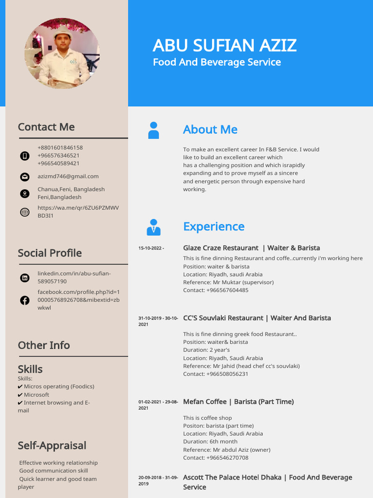 Abu sufian Aziz new cv 18-10-2022 | PDF