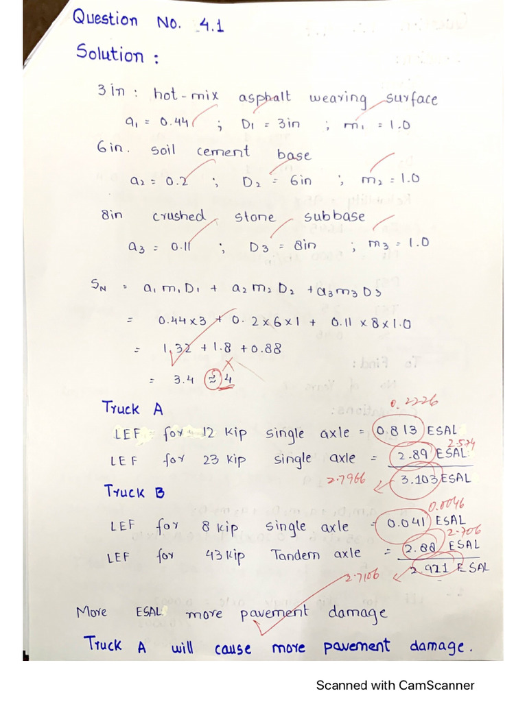 Pavement Assignment | PDF