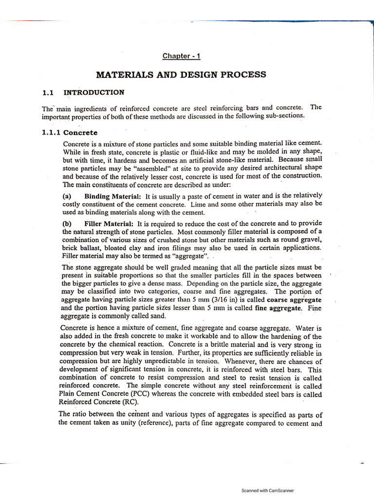 Chapter_1 Concrete_1 ZAS | PDF
