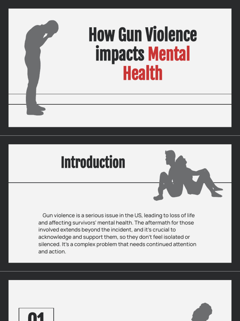 How Gun Violence Impacts Mental Health | PDF | Mental Disorder | Violence