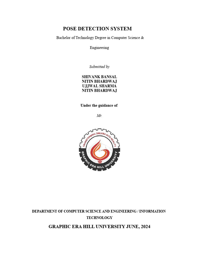 Major_Project-report-VIII-Sem | Download Free PDF | Deep Learning | Artificial Neural Network