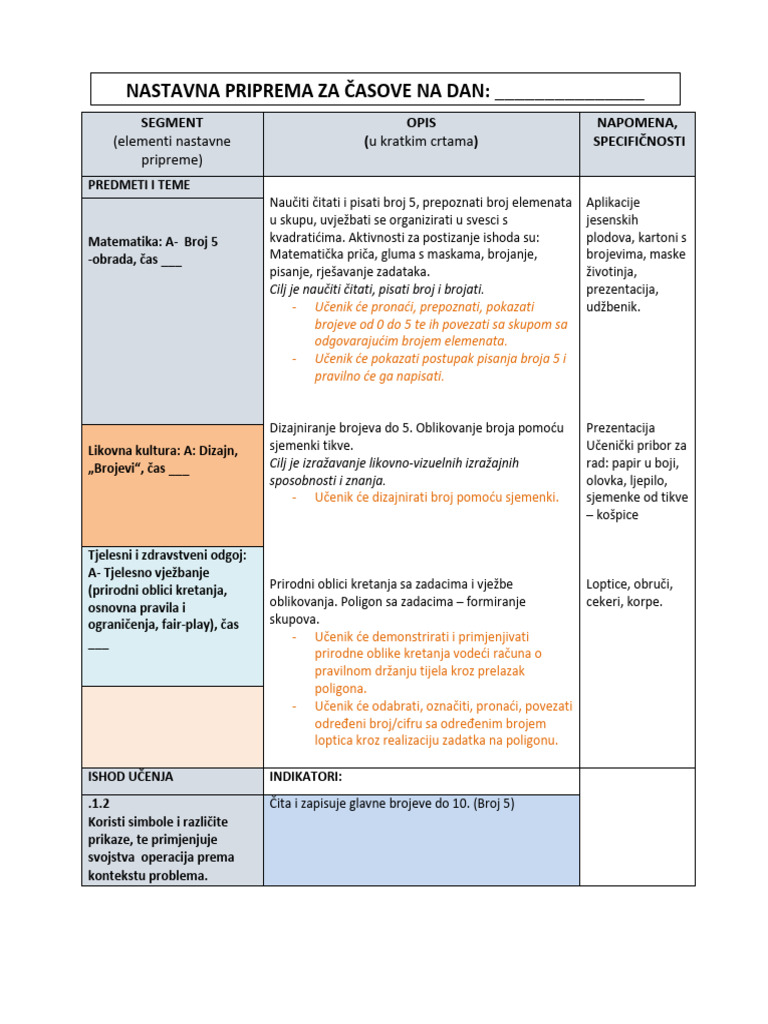 Priprema 3 Amela K. H-D. | PDF