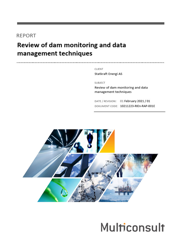 Dams Monitoring and Data Mangement Techniques | Download Free PDF | Dam ...