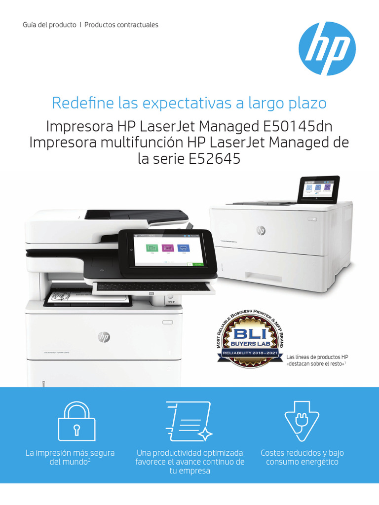 Catalogo HP 500 Series | PDF | Impresora (Computación) | Tableta