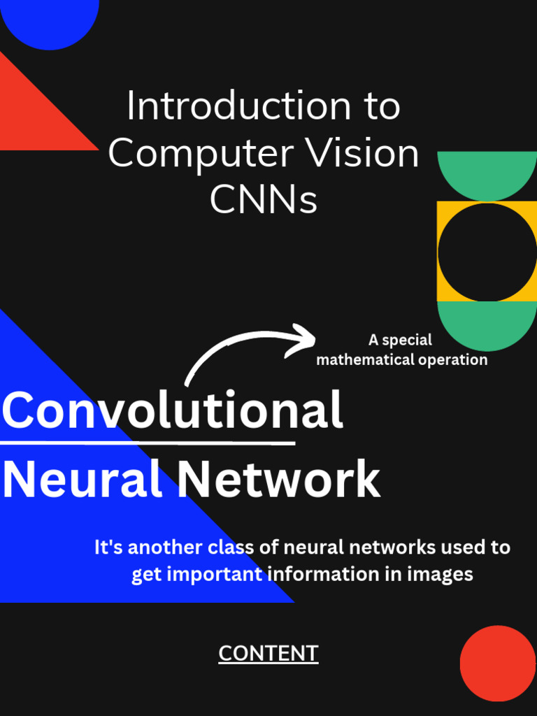 Convolutinal Neural Networks | PDF | Artificial Neural Network | Computer Vision