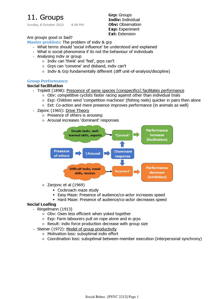 Groups | PDF | Group Processes | Cognition
