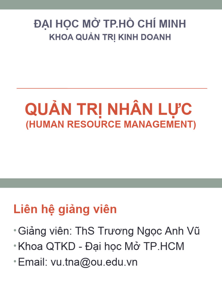 Baigiang - QTNL - CQ - ChuÌ Oì NG 1 | PDF