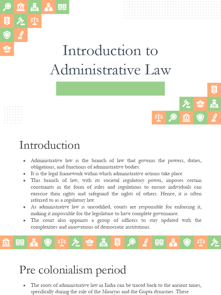 Introduction To Admin Law - Week 1 & 2 | PDF | Rule Of Law ...
