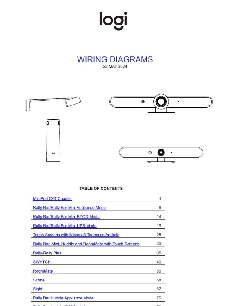 Rally Bar Wiring Diagrams Guide | PDF | Internet Protocols | Data ...