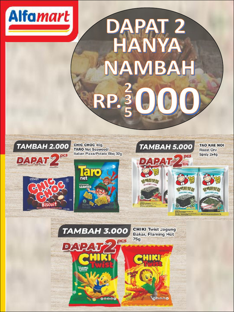 POP SNACK PROMO 16-31 MAY 2024 | PDF
