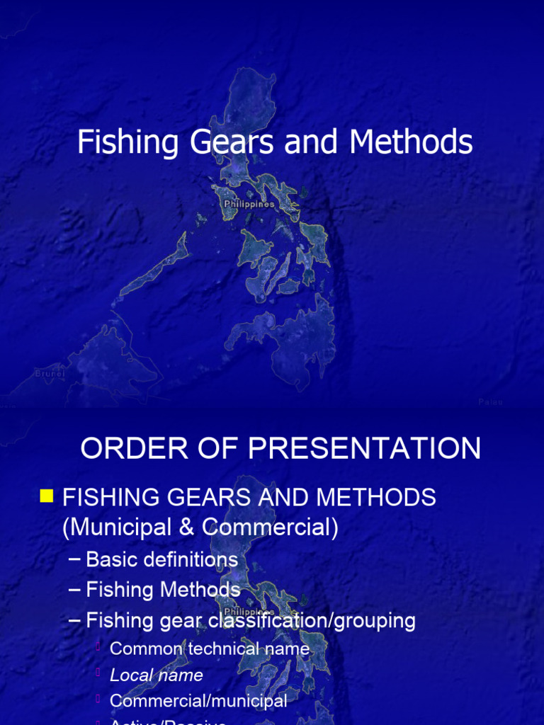 Fishing Gears and Methods Overview | PDF | Trawling | Angling