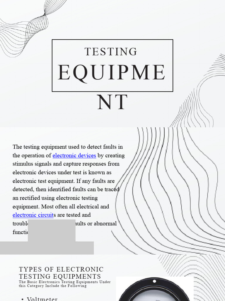 Test Equipment Jonathan Ballesteros Btled-2 | PDF | Computer ...