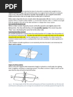Difference Between An Angle of List and An Angle of Loll | PDF