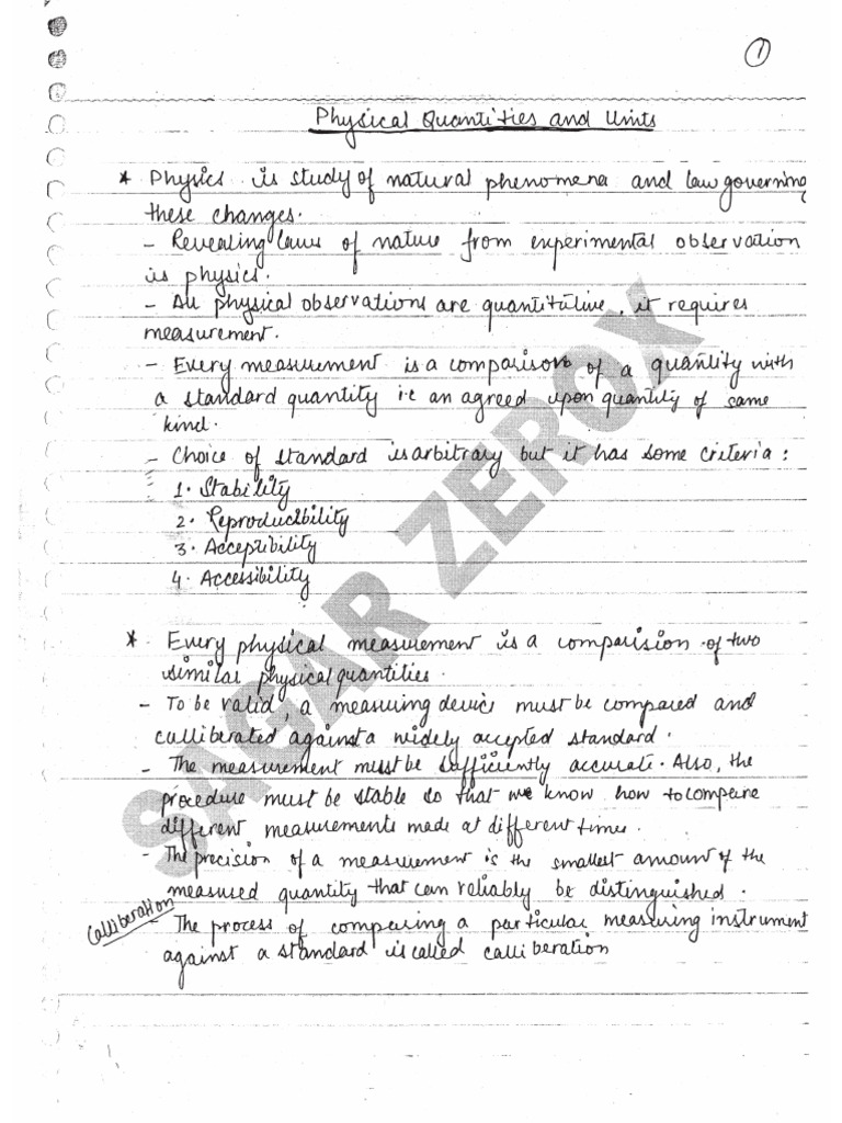Ag Sir Physics 1 Class Xi | PDF