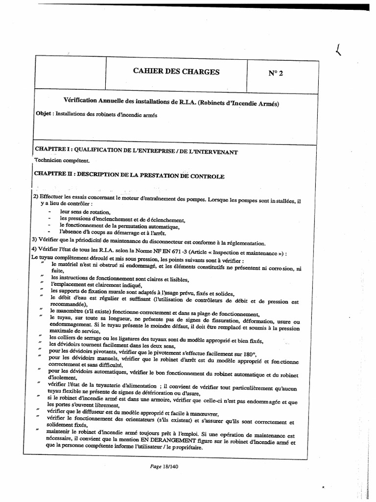 Cahier Des Charges | PDF