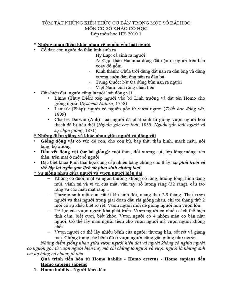 Tom Tat Kien Thuc | PDF