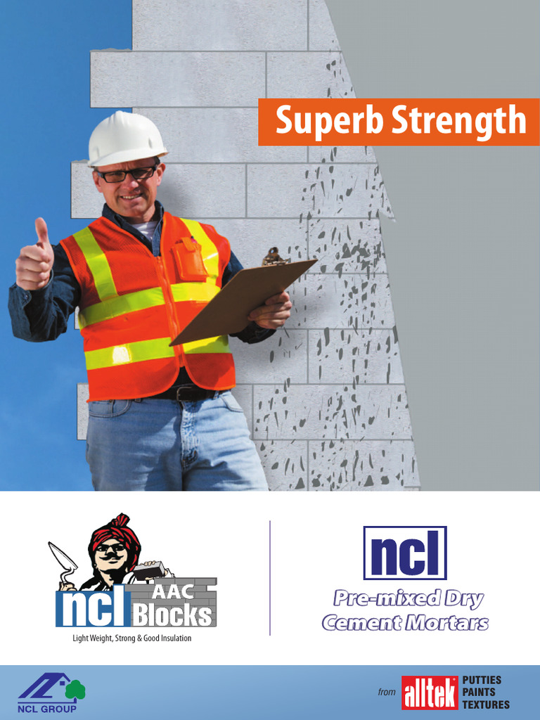 NCL Blocks and Renders | PDF | Mortar (Masonry) | Adhesive