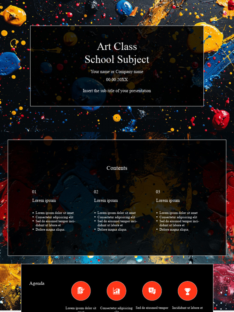 Art Class Presentation Template | PDF | Computing | World Wide Web