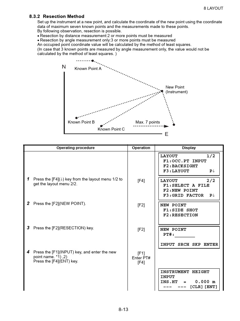 Total Station GTS 102 N User Manual 112-114 | PDF | Errors And Residuals | Applied Mathematics