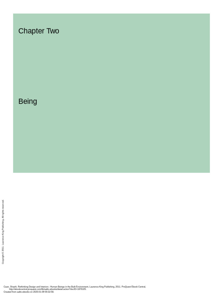 Rethinking Design and Interiors | PDF | Space | Experience