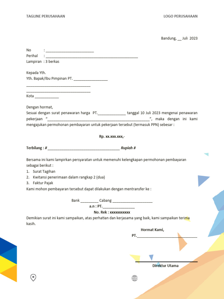 contoh invoice | PDF