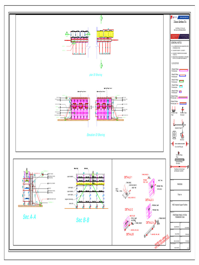 Drawing Profemax | PDF | Scaffolding | Building Materials