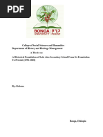 DERG. A Short History | PDF | Ethiopia | Government