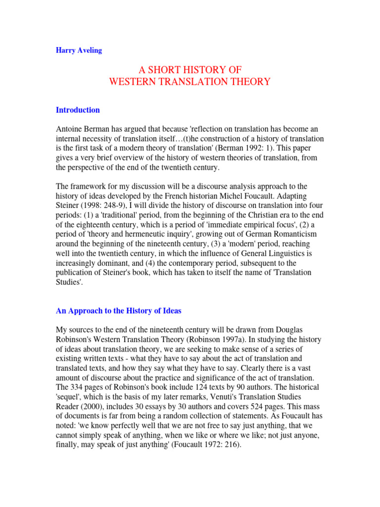 A Veling History | PDF | Translations | Human Communication