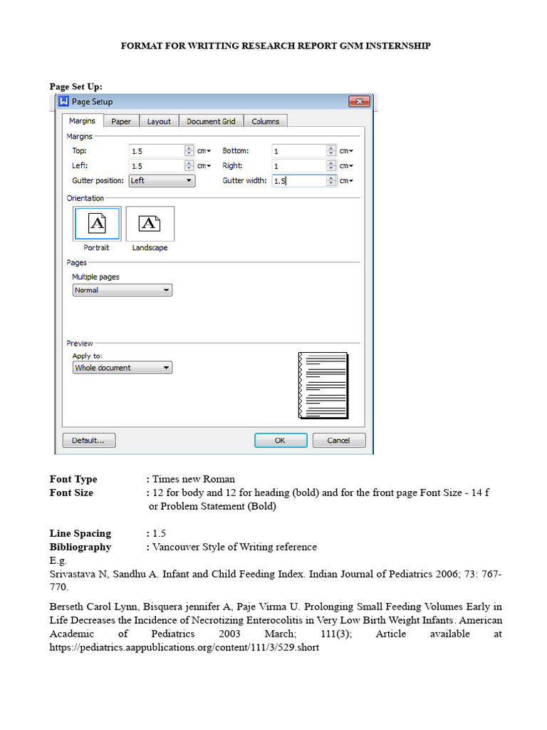 Research Report Writting | PDF | Nursing