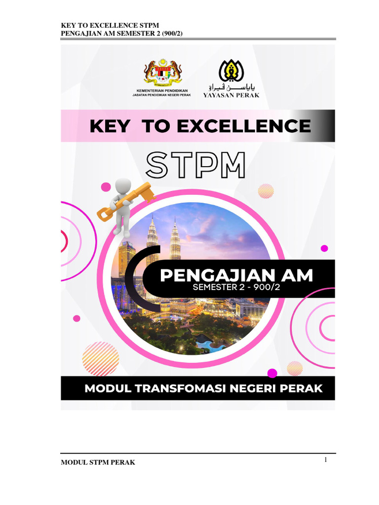 MODUL KTE PENGAJIAN AM STPM SEM 2 | PDF