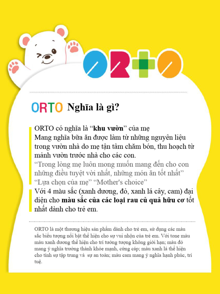 ORTO-giới-thiệu-sp-ver2-1 | PDF