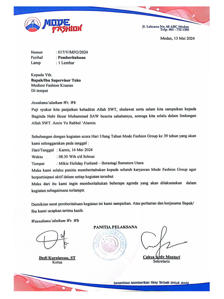 Rundown Tour MFG | PDF