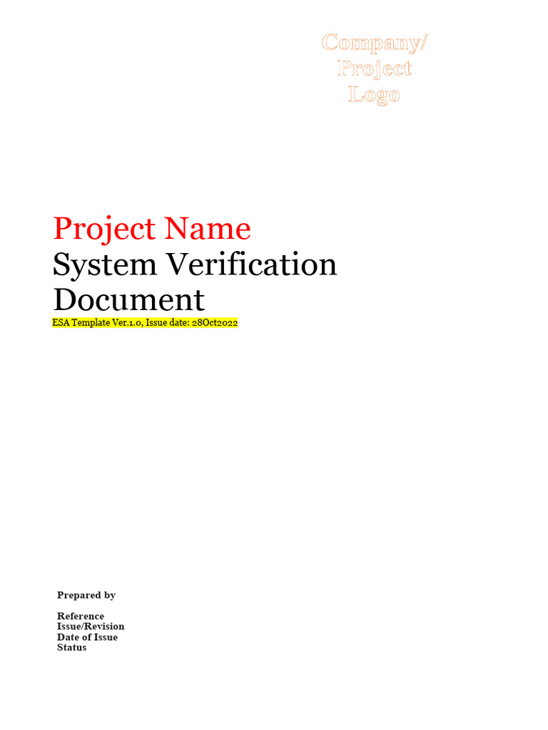 InCubed_SVD_Template | Download Free PDF | Formal Verification | Software Engineering